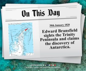On This Day - 30th January 1820 - Discovery of Antarctica | CircleCare