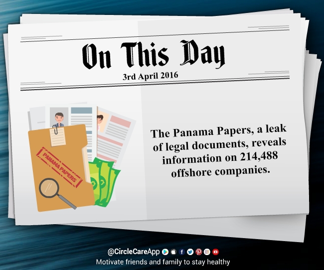 On This Day 3rd April 2016 The Panama Papers Leak Circlecare