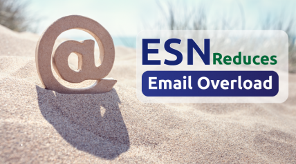 Reduce email overload with enterprise social networking (ESN)